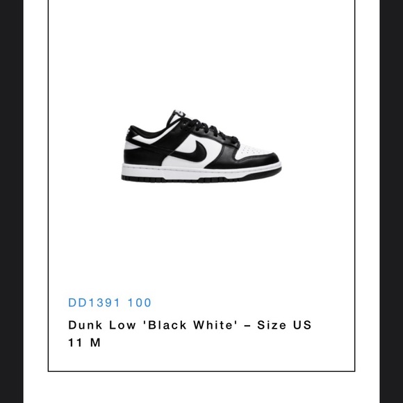 Nike | Shoes | Goat Nike Panda Dunks | Poshmark
